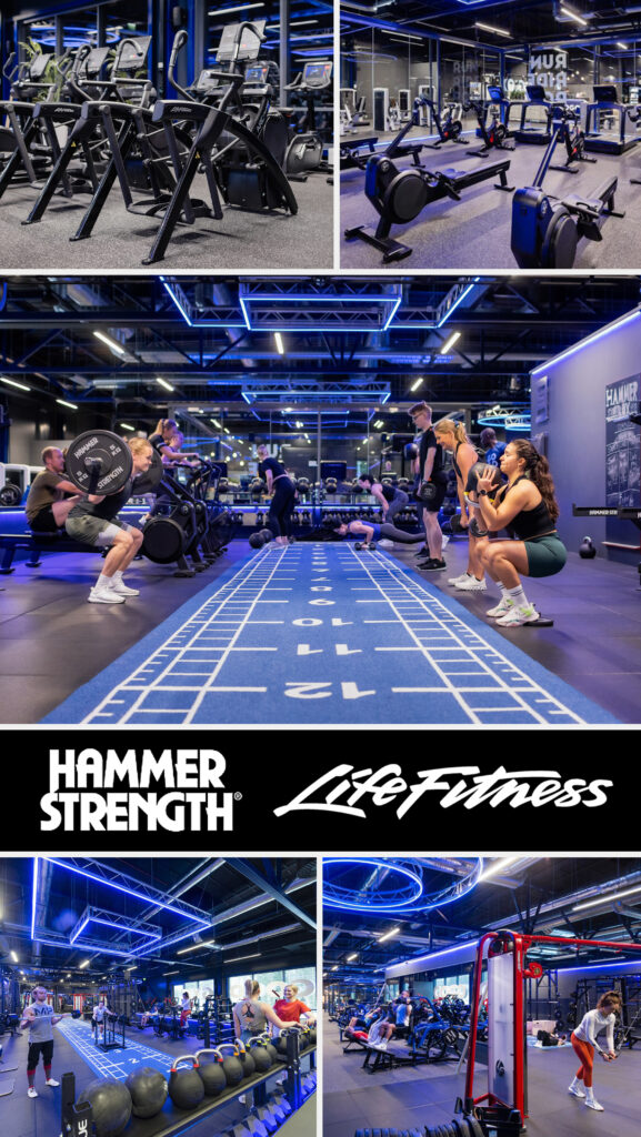 Neonové fitko GO GO GYM - LifeFitness