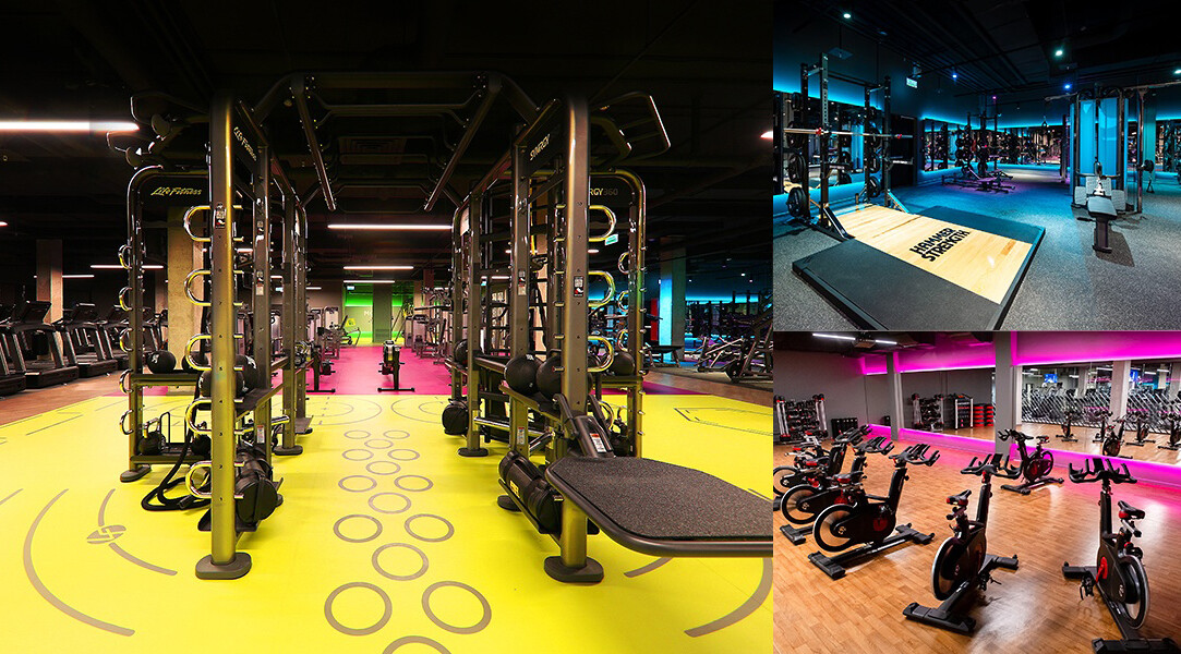 "HIGH TECH" klub Fitnation - LifeFitness